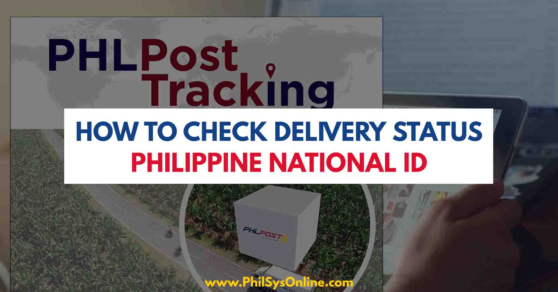 How To Check Status Of Philippine National ID Delivery Online PhilSys 