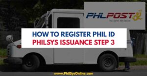 PhilSys Registration Step 3: Getting PhilSys Number (PSN) and ...